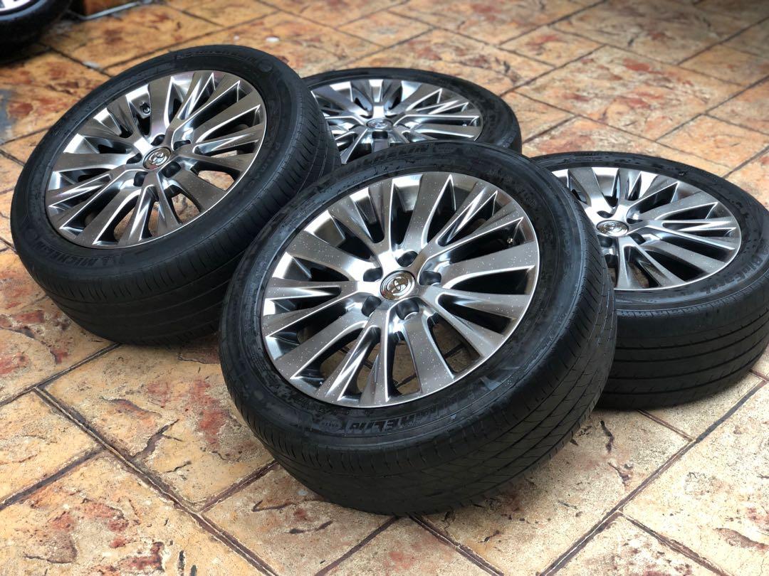 Rim vellfire golden eye 18, Auto Accessories on Carousell