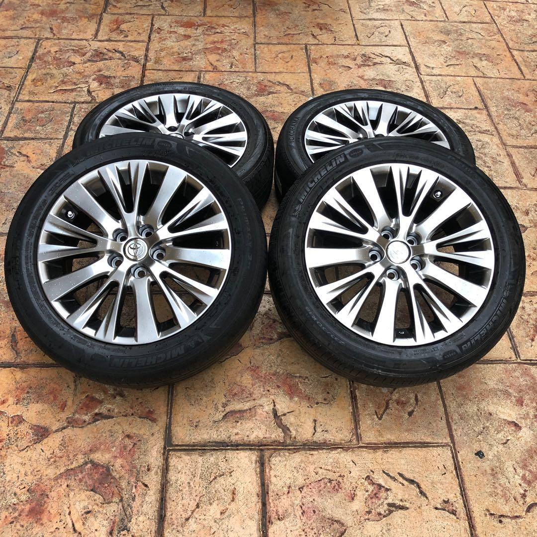 Rim vellfire golden eye 18, Auto Accessories on Carousell