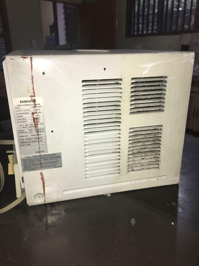 Samsung Silver Nano 3/4hp Aircon, TV & Home Appliances, Air ...