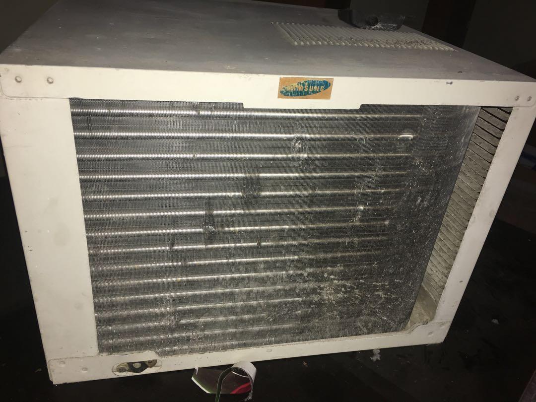 Samsung Silver Nano 3/4hp Aircon, TV & Home Appliances, Air ...