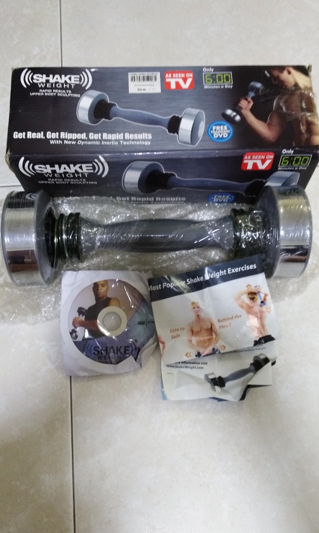 Shake weight, Sports Equipment, Exercise & Fitness, Cardio & Fitness ...