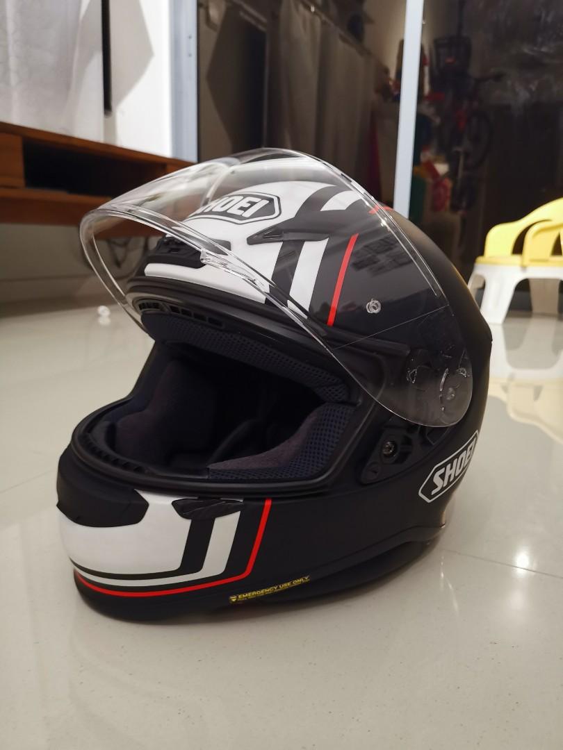 Shoei z7 recounter, Motorcycles, Motorcycle Apparel on Carousell
