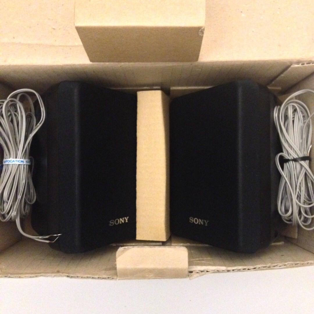 Sony SS-SR10 Surround Speaker System Pair, Audio, Soundbars, Speakers ...
