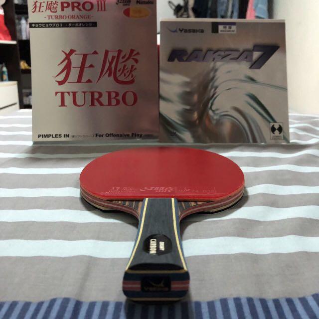 Table Tennis Racket, Sports Equipment, Sports & Games, Racket & Ball ...