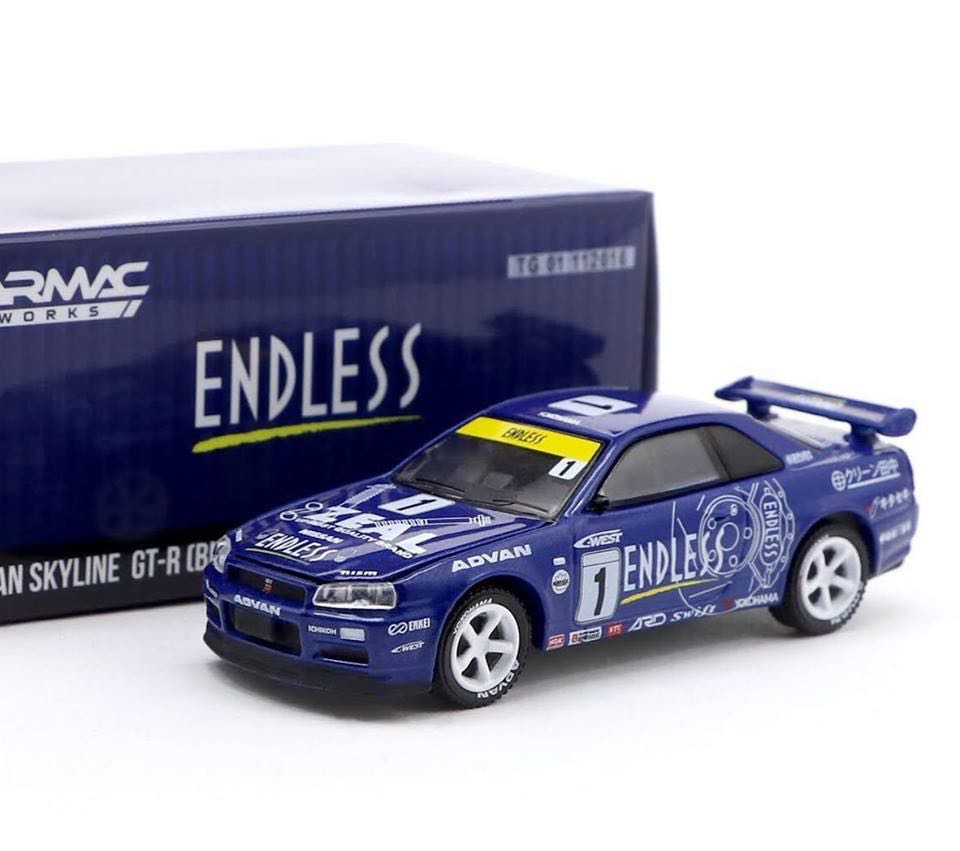 Tarmac x Greenlight Nissan Skyline GTR ENDLESS, Hobbies & Toys, Toys ...