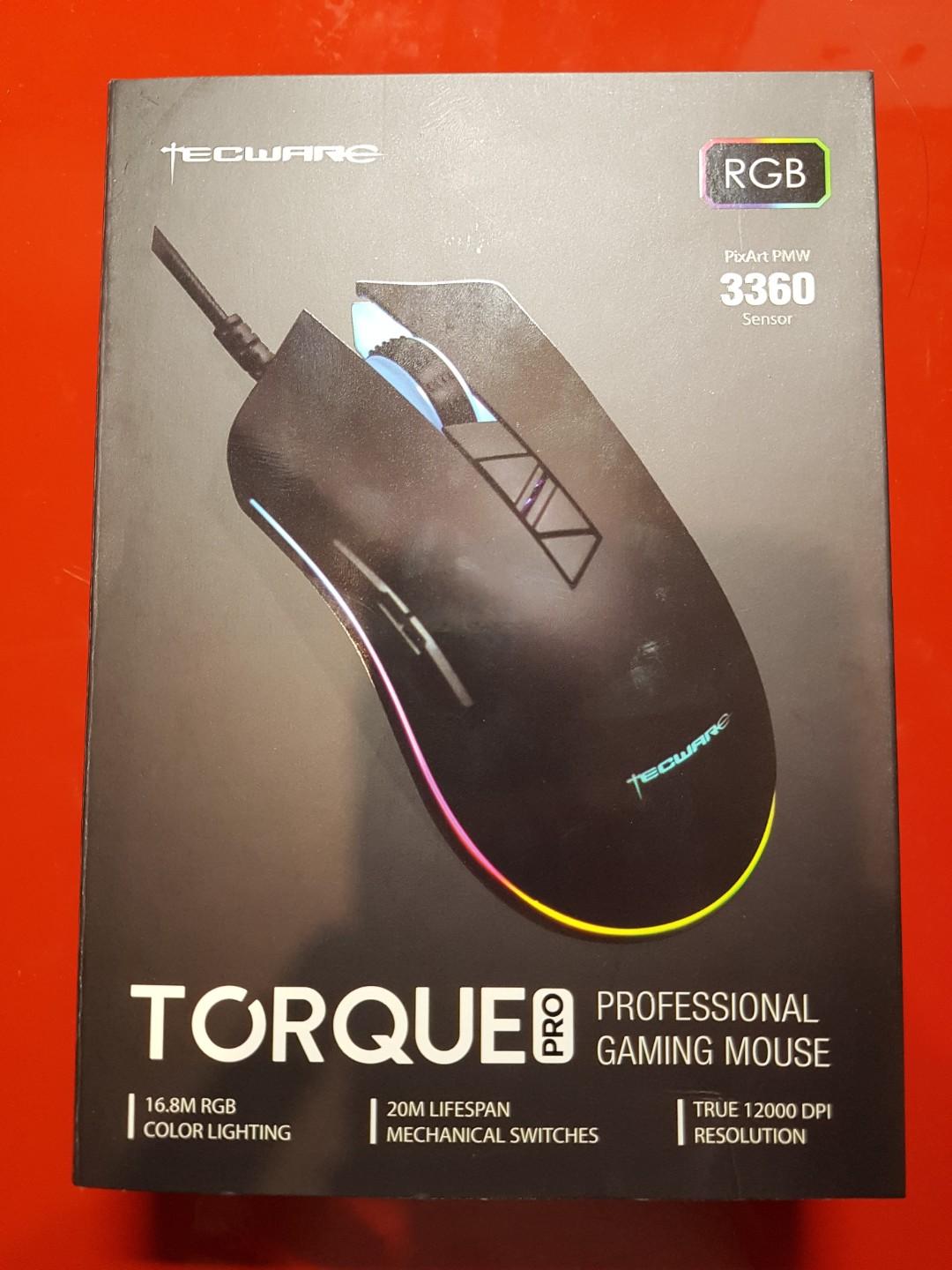 Tecware torque pro RGB mouse, Computers & Tech, Parts & Accessories ...