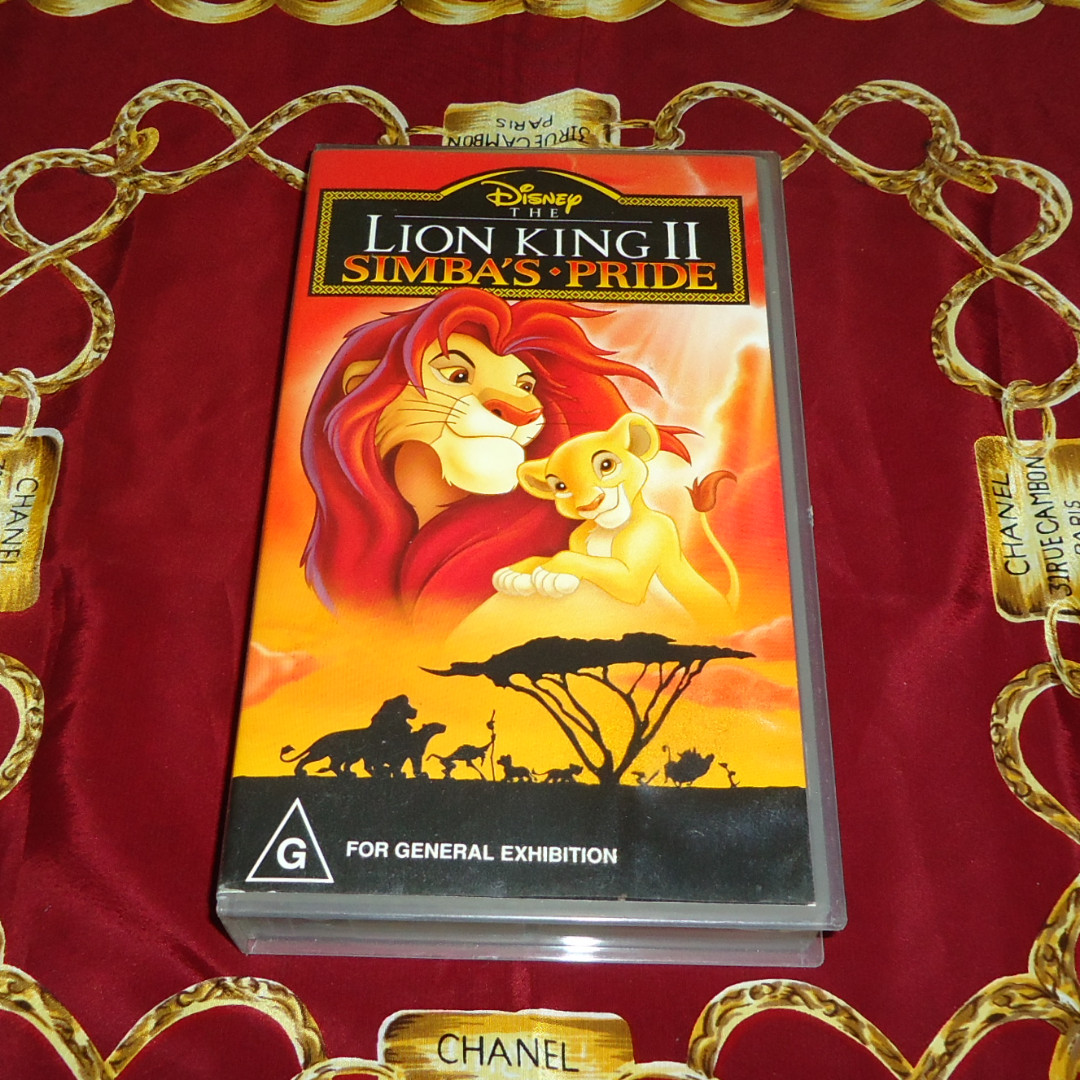 The Lion King II: Simba's Pride 1998 Vintage VHS, Hobbies & Toys, Music ...