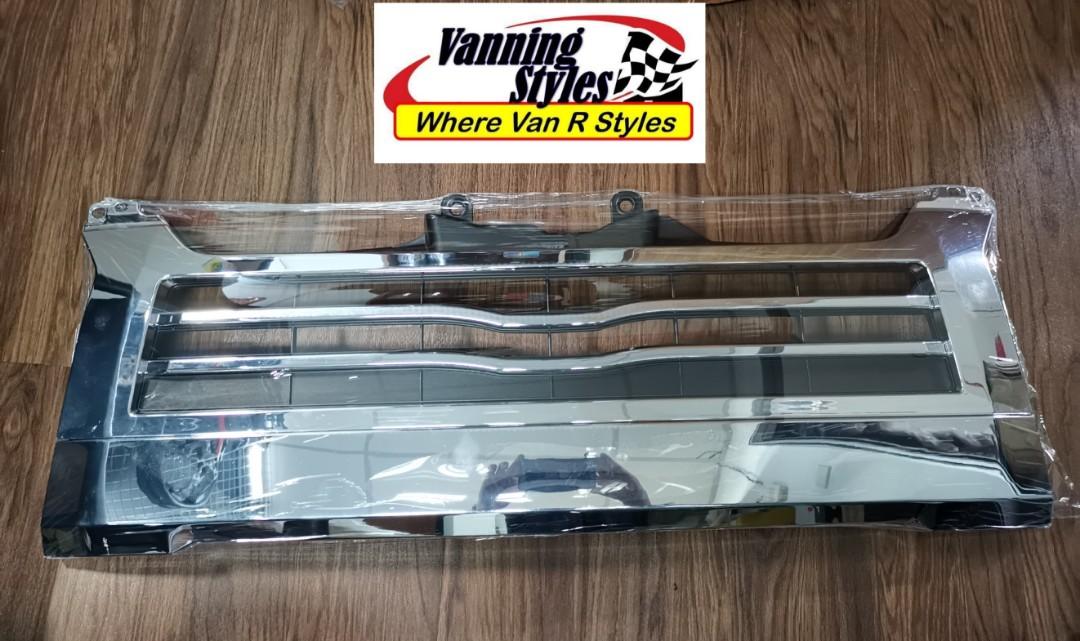 Toyota hiace front grill, Car Accessories, Accessories on Carousell