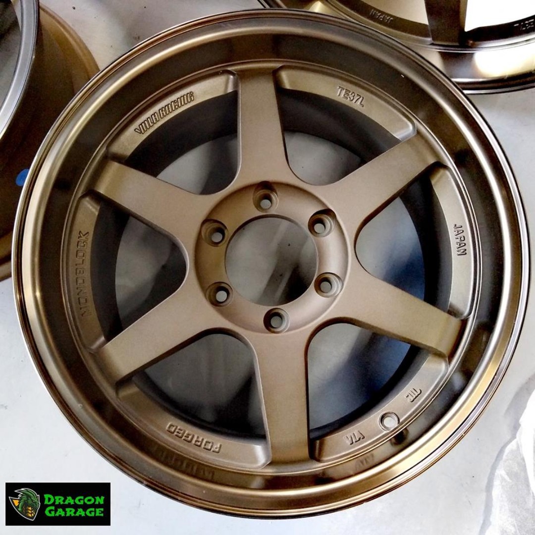 Volkrays TE37 Mags, Car Parts & Accessories on Carousell