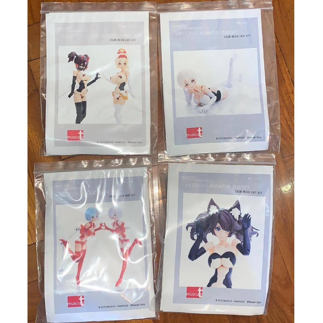 新 壽屋 Muscuto 正版 Megami Device 女神裝置 003 004 005 006 SOL ASRA 朱羅 忍者 弓兵 改件 ...