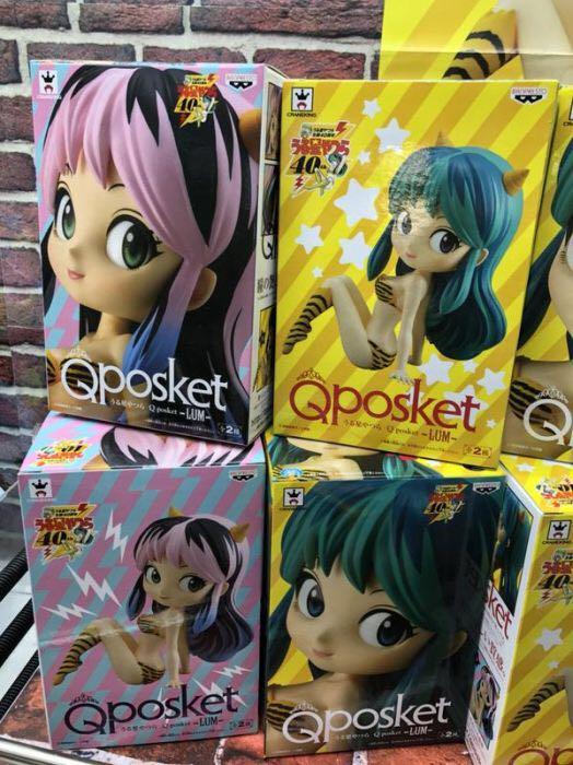 日版 Q posket 40th 週年 高橋留美子 Urusei Yatsura 山T女福星 福星小子 收獲星的小子們 Lum 阿琳 figure (A+B color 一套兩盒) 全2種 ...