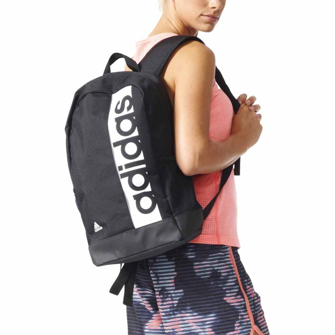 adidas Linear Performance Unisex M Backpack - SKY BLUE, Women's Fashion ...