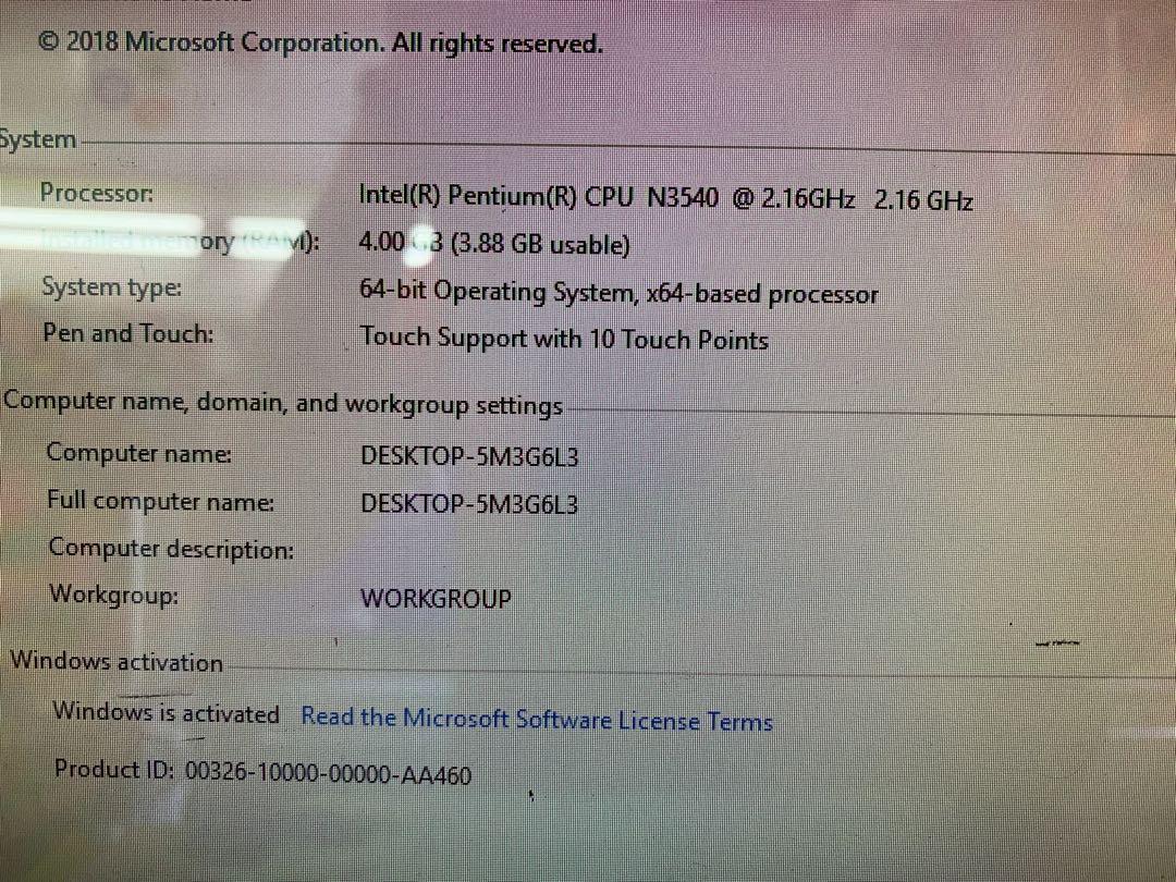 AIO Dell Inspiron 20 Model 3043 Touchscreen, Computers & Tech, Desktops ...