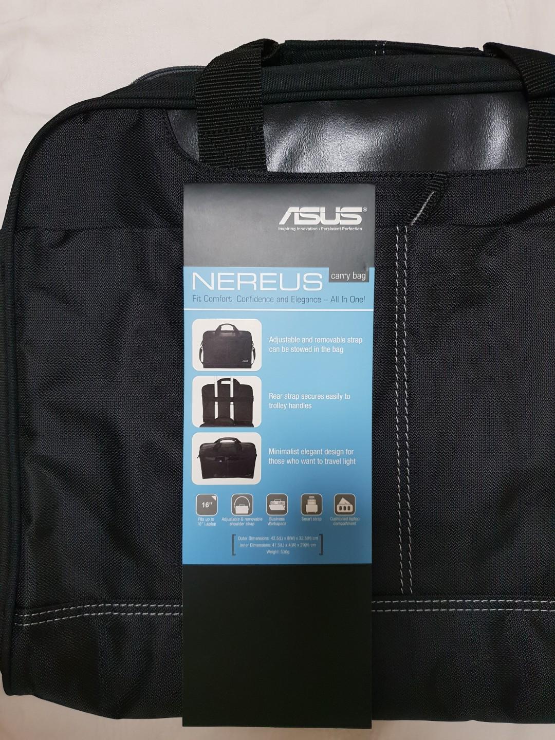 Asus NEREUS Laptop Carry bag 16", Computers & Tech, Parts & Accessories ...