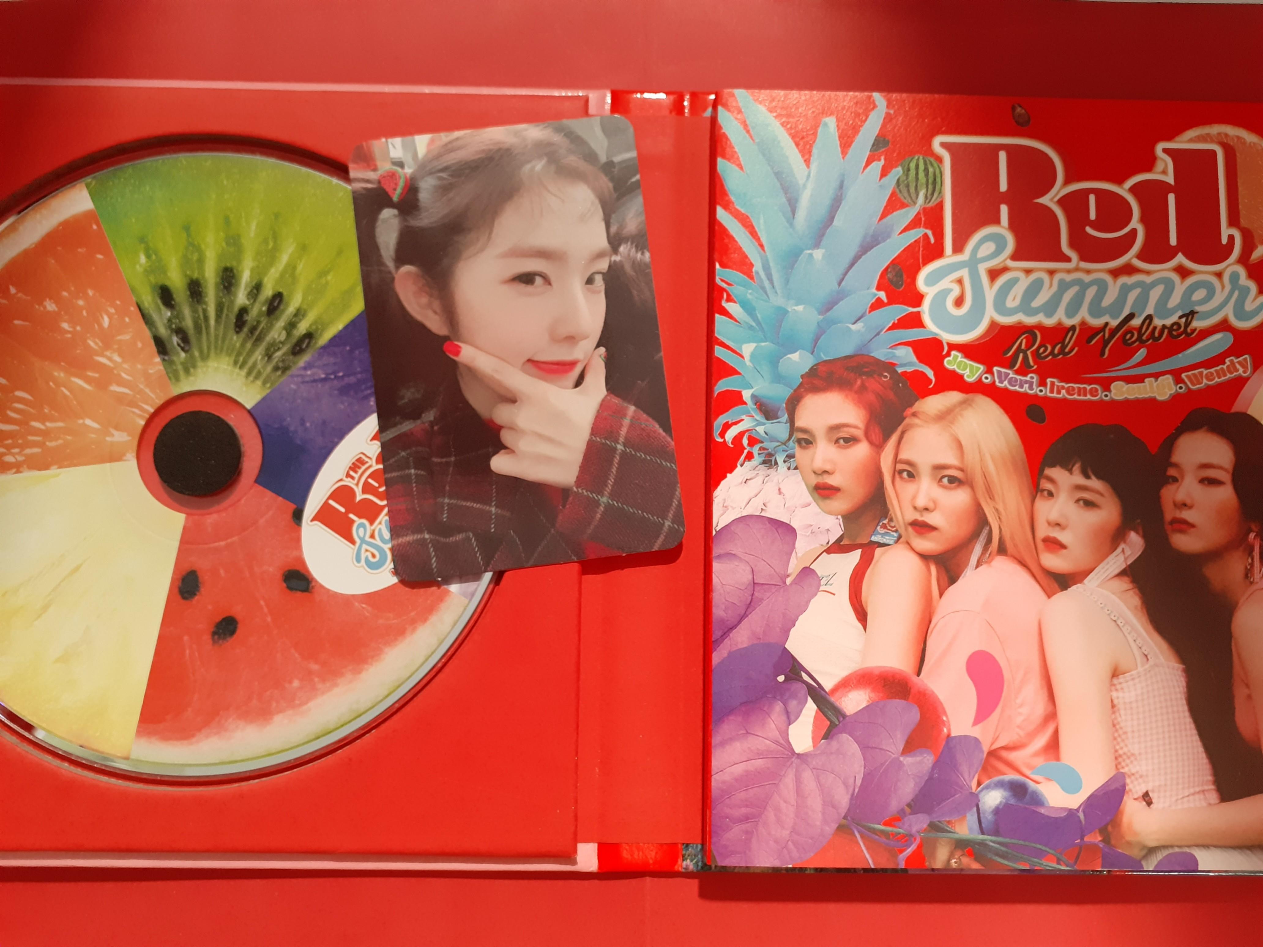 [BEKAS] Red Velvet 1st Summer Special Mini Album "Red Summer", K-Wave ...