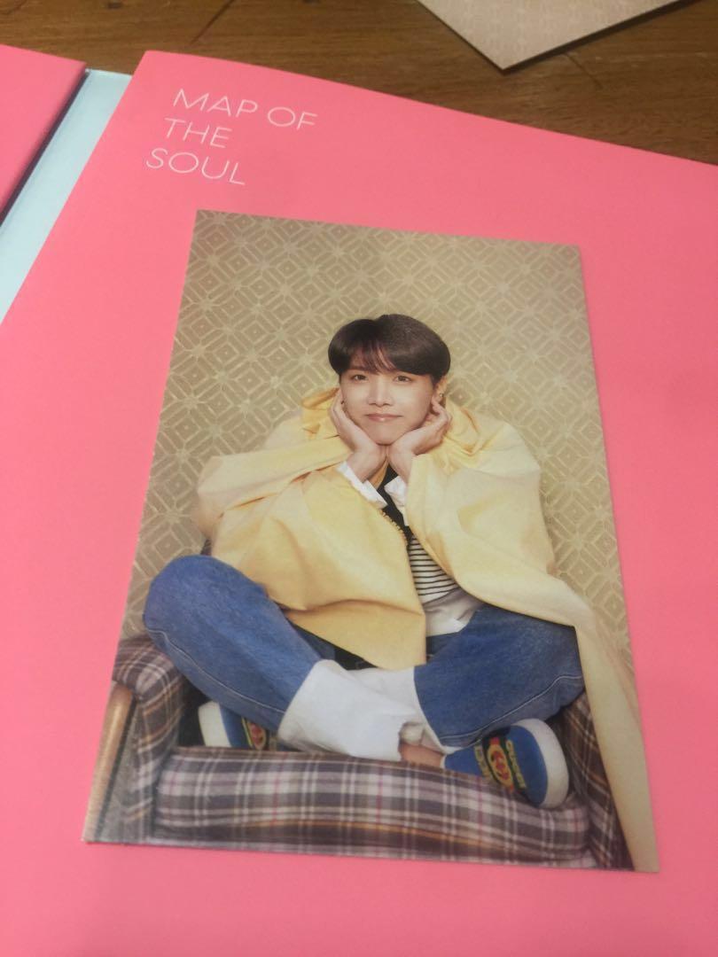 Buy1Get1 BTS J-Hope Photocard V.2 & Postcard (MOTS: Persona), Hobbies ...