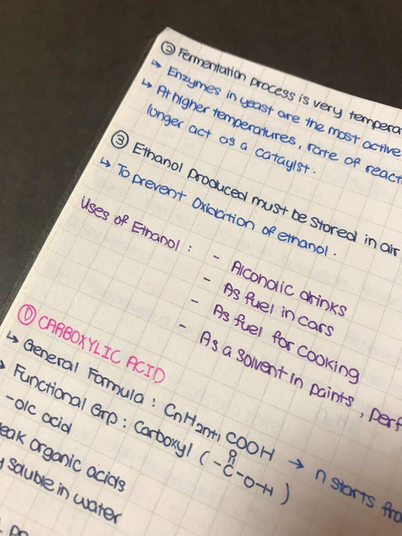 Combined Science Chemistry Handwritten Notes O Level, Books ...