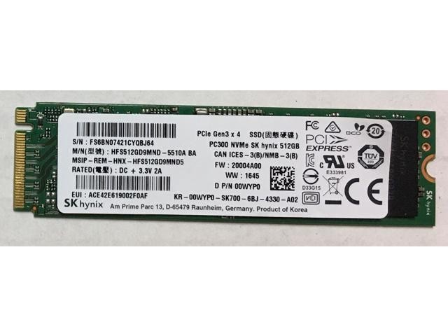 Dell 512GB SSD NVME Nego, Computers & Tech, Parts & Accessories ...