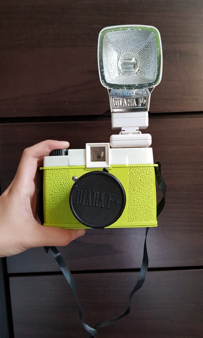 Diana F+ lomography film camera (glow in the dark), Photography ...