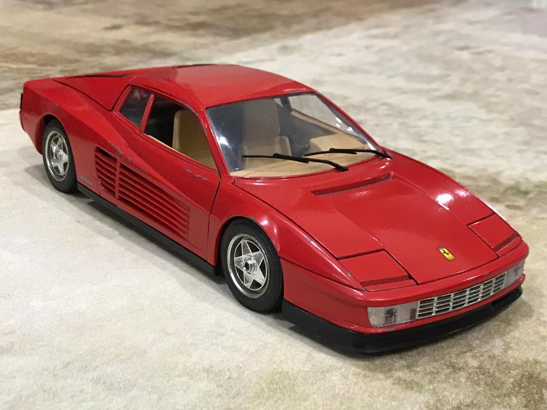 Ferrari Testarossa (1984) die cast collectible toy car, Hobbies & Toys ...