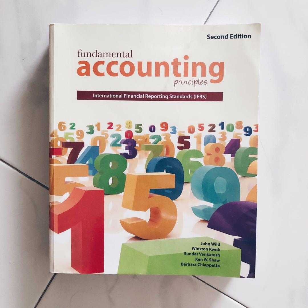 Fundamental Accounting Principles IFRS Textbook (ACC202), Hobbies ...