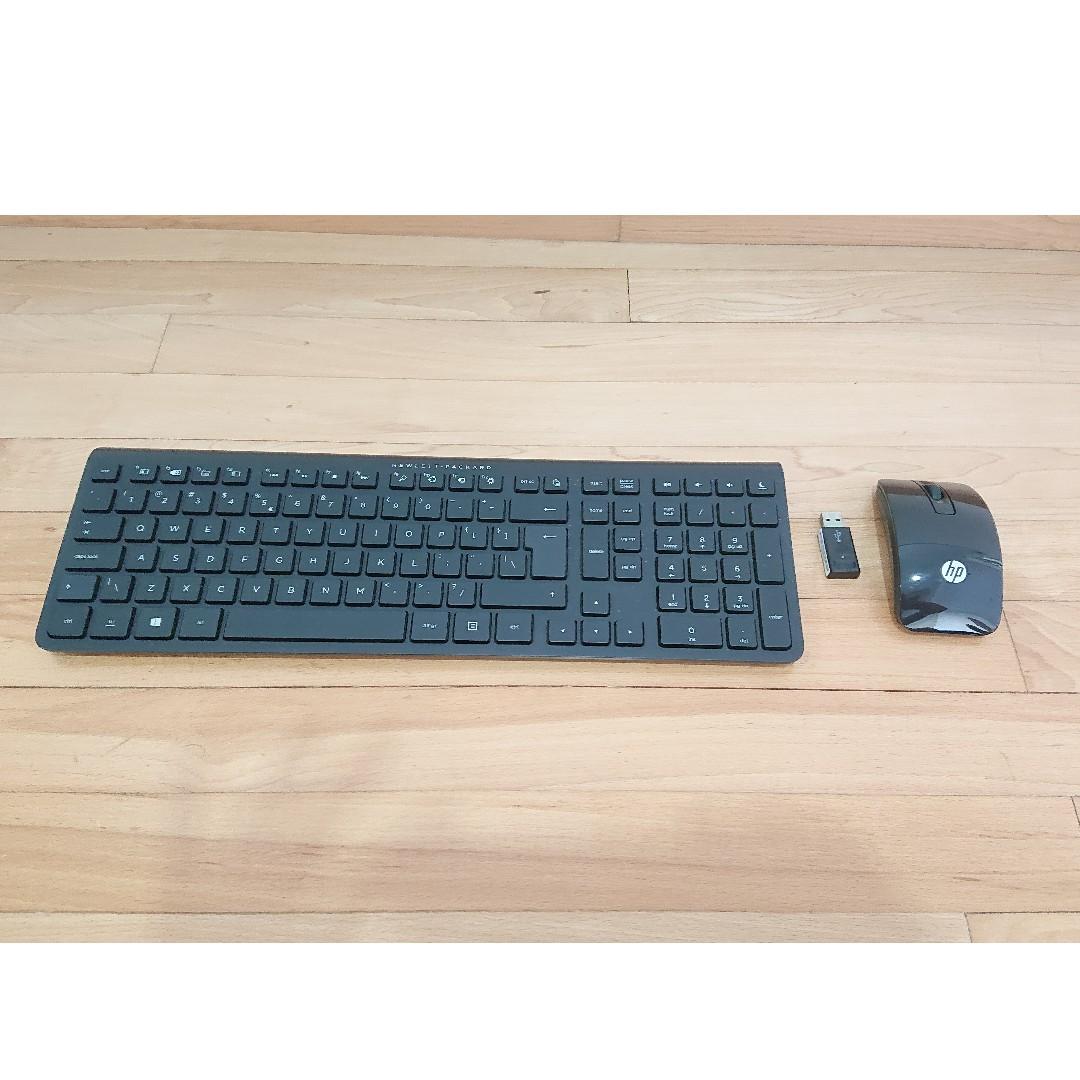 Genuine HP Wireless Keyboard with Mouse, Electronics, Computer Parts ...