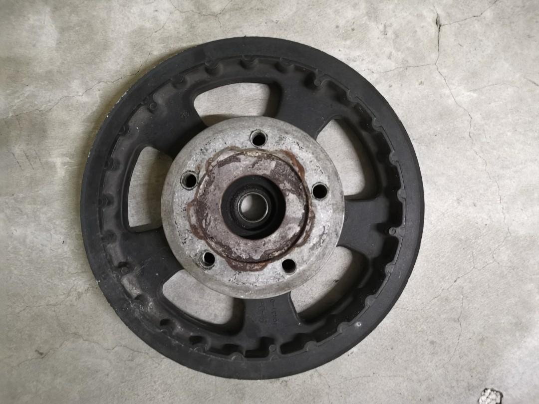 Harley V-Rod : Night Rod VRSCD pulley, Motorcycles, Motorcycle ...