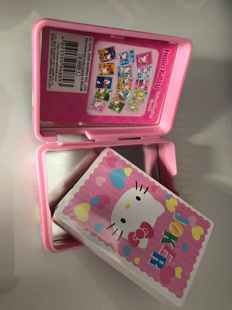 Hello Kitty Playing Cards - collector, Hobbies & Toys, Toys & Games on ...