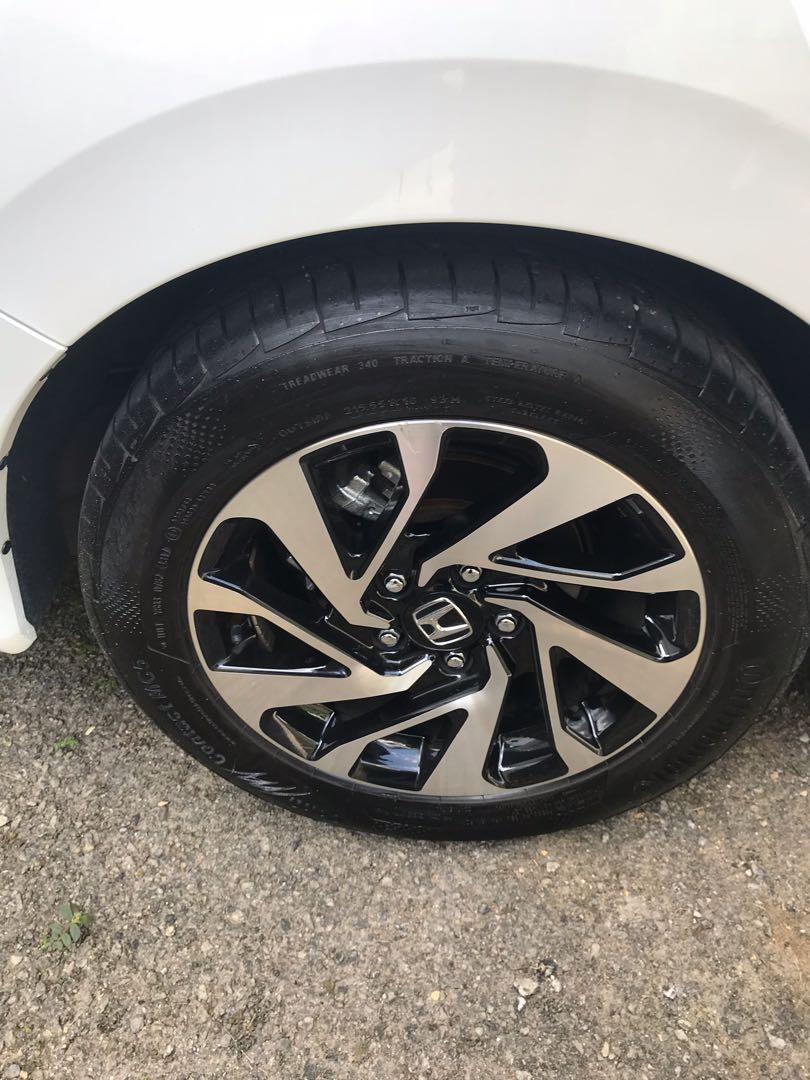 Honda Civic FC 2018 Sports Rim, Auto Accessories on Carousell