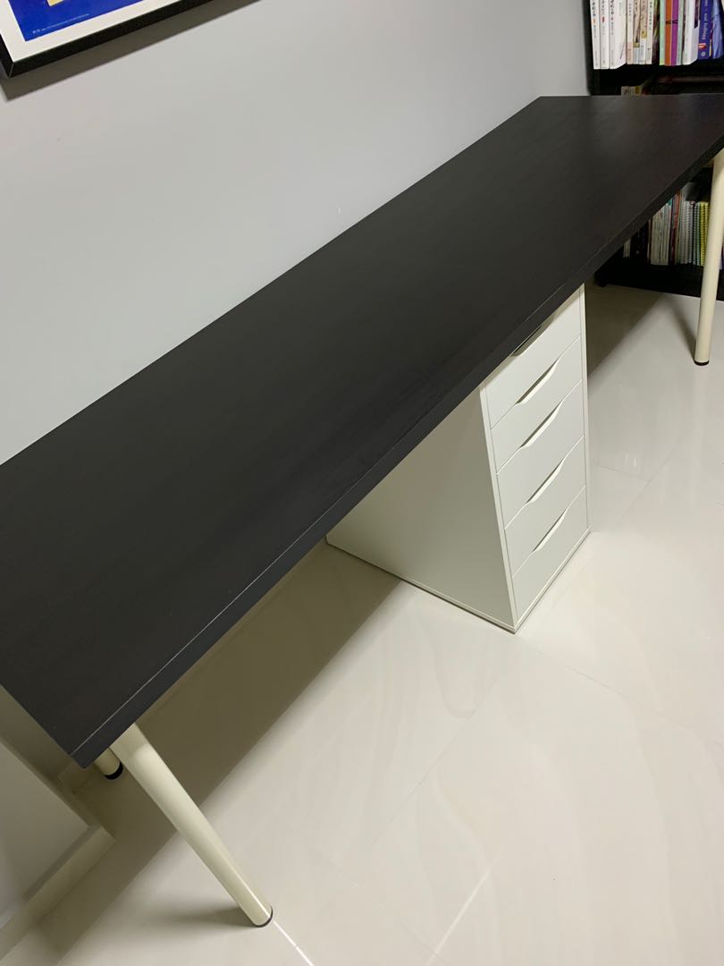 Ikea Linmons table ( without drawer), Furniture & Home Living ...