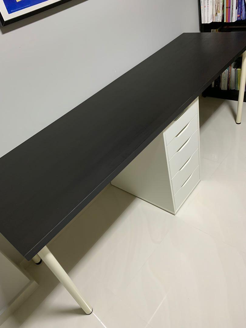 Ikea Linmons table ( without drawer), Furniture & Home Living ...