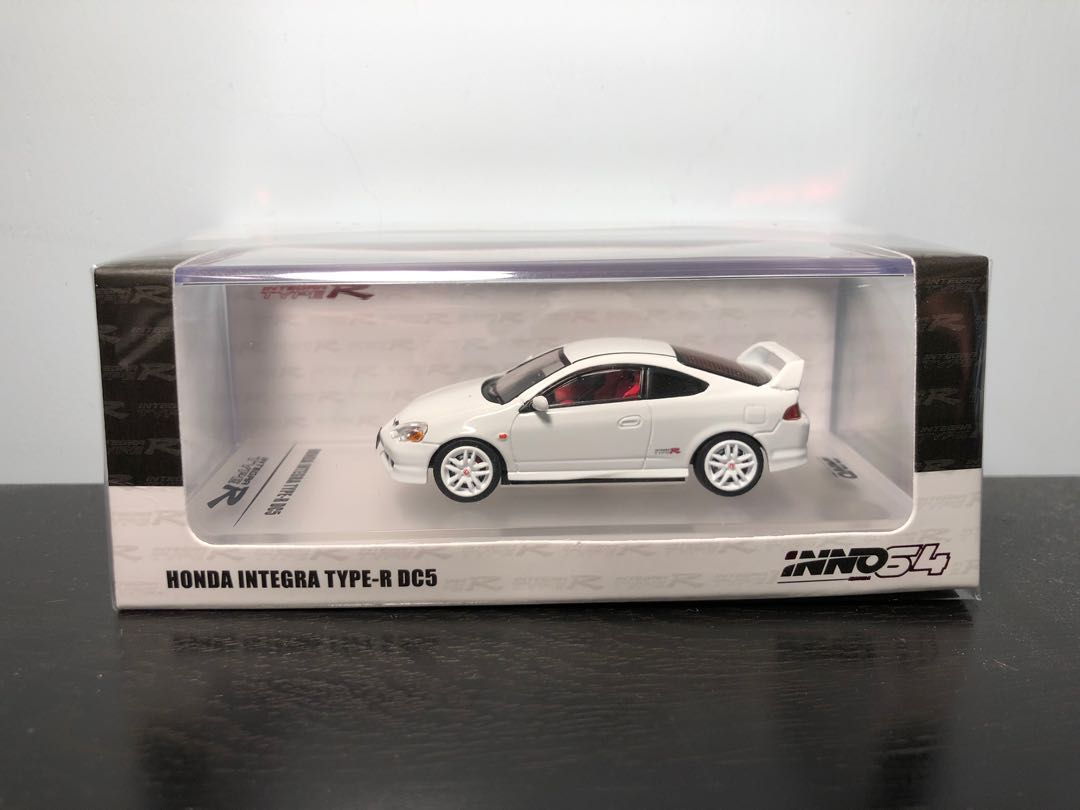 INNO64 1/64 HONDA INTEGRA TYPE-R DC5 White - Extra Wheels & Front ...