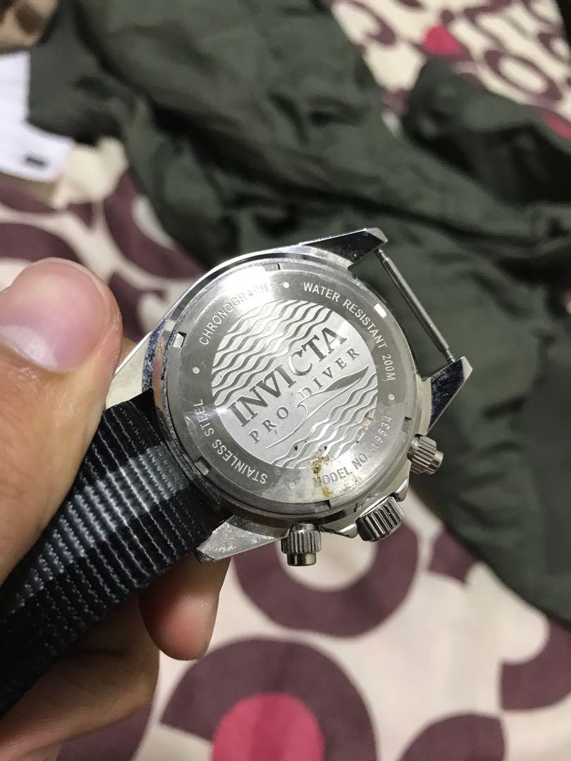 Invicta Model 19534, Men's Fashion, Watches & Accessories, Watches on ...