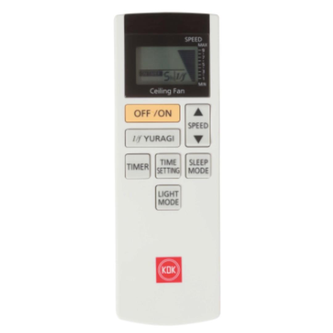 KDK U60FW Ceiling Fan With Light (150cm/ 60″), Furniture & Home Living ...