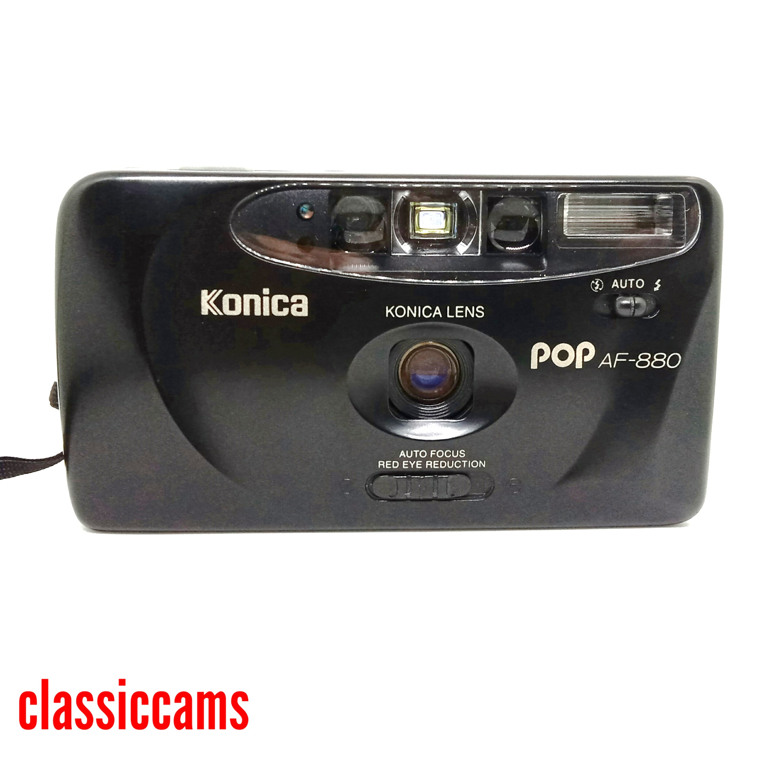 Konica Pop AF-880 35mm Film Camera, Photography, Cameras on Carousell