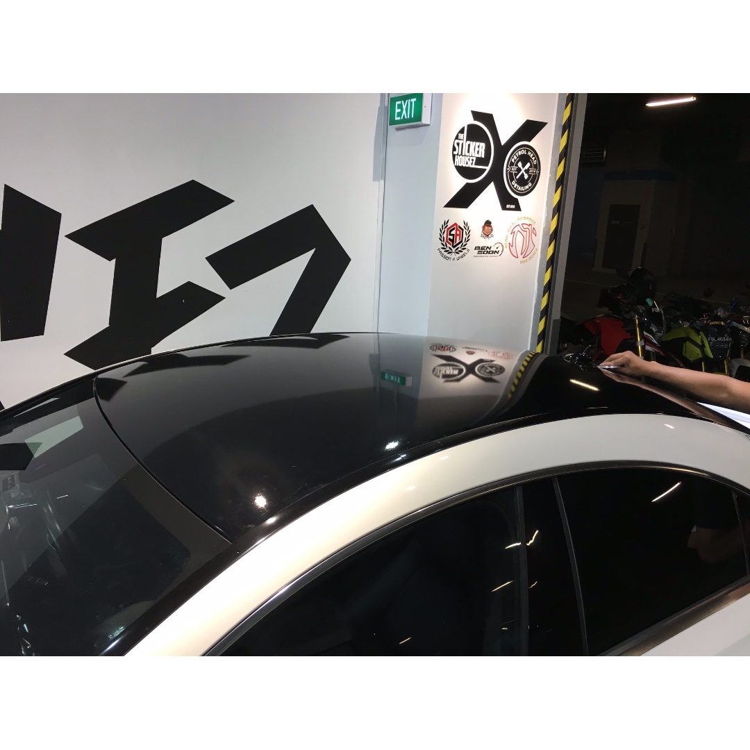 Roof top Wrap Vinyl sticker , Car Accessories, Car Workshops & Services ...
