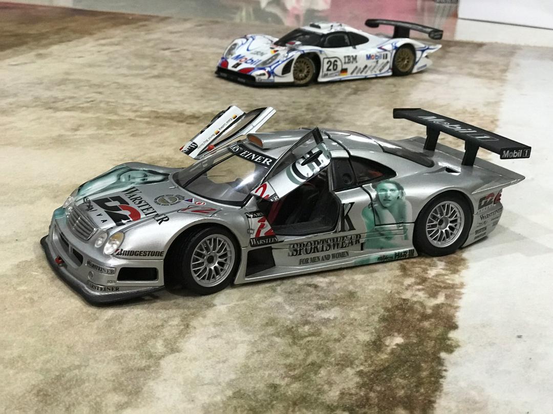 Mercedes CLK-GTR 1/18 Collectible die cast toy car, Hobbies & Toys ...
