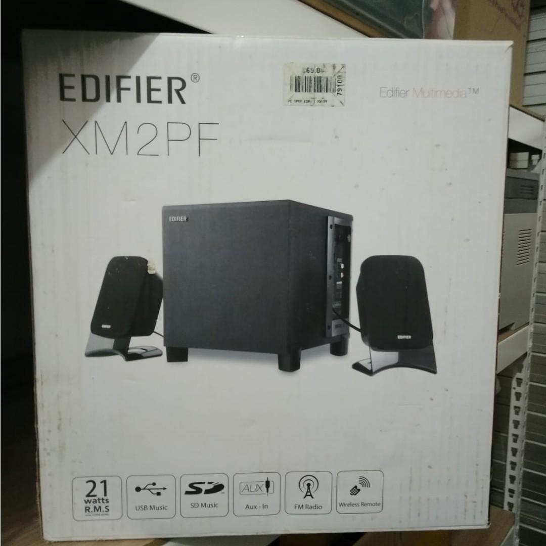 Multimedia PC Speaker Edifier XM2PF with IR Remote, Audio, Soundbars ...