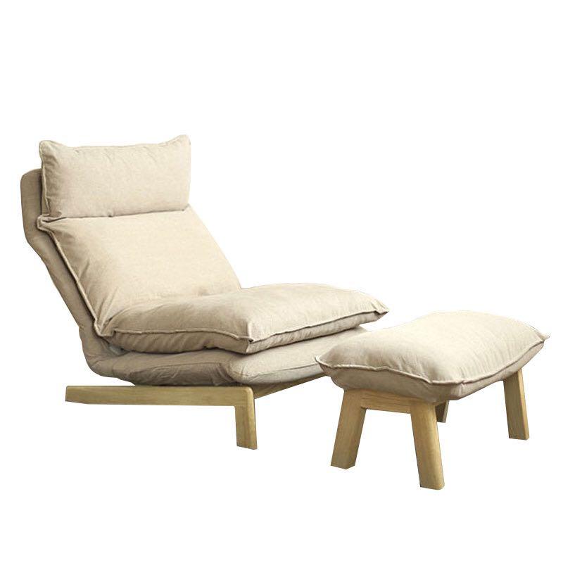 Muji full reclining chair with matching ottoman., Furniture & Home ...