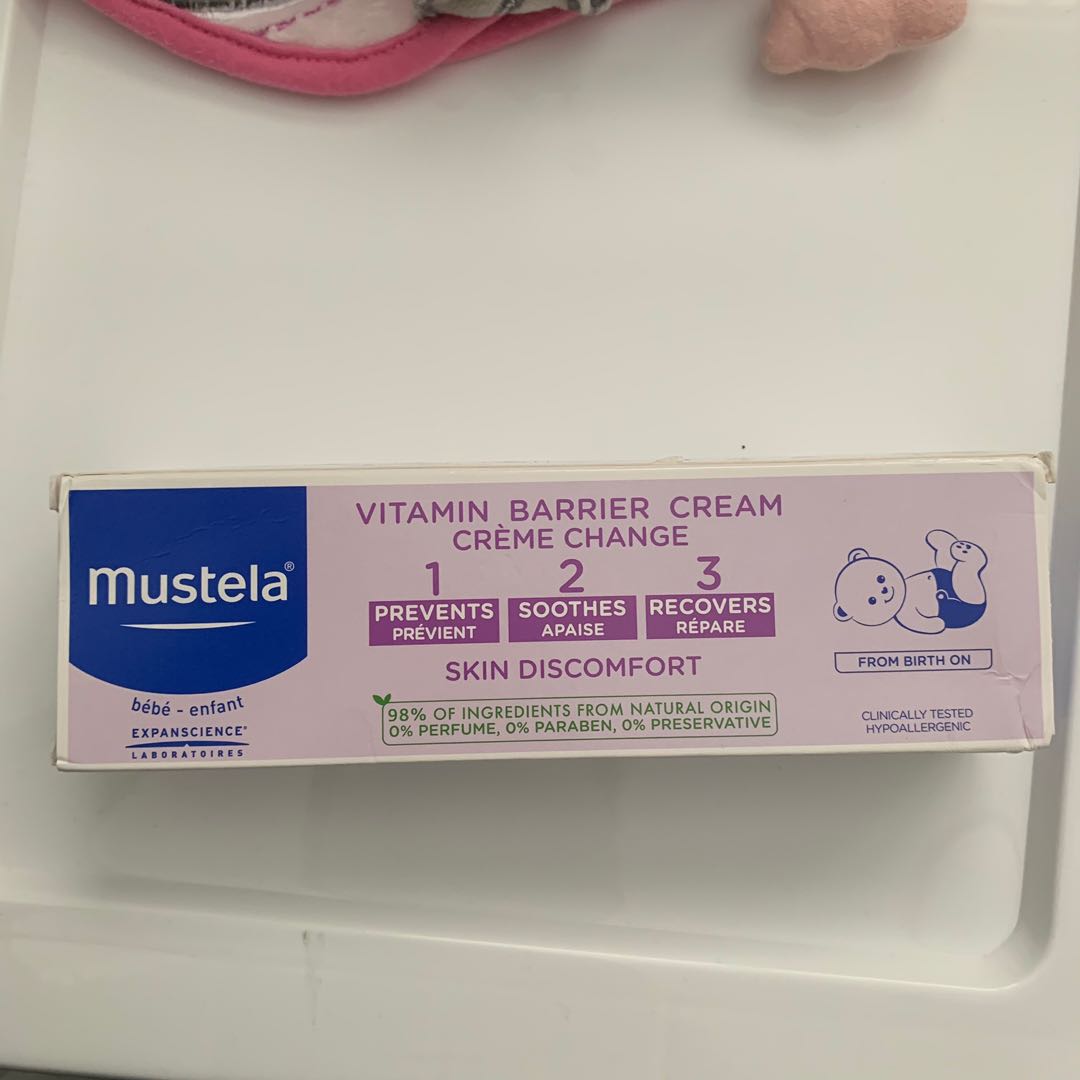 Mustela Barrier Cream, Babies & Kids, Bathing & Changing, Diapers ...