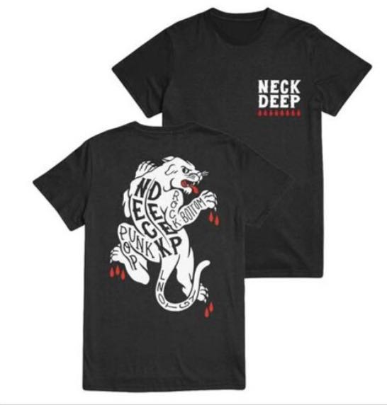 NECK DEEP MERCH, Women's Fashion, Tops, Other Tops on Carousell