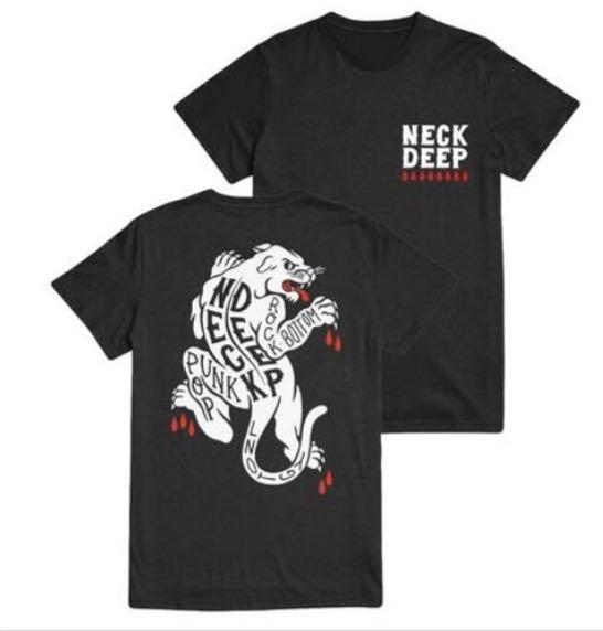 NECK DEEP MERCH, Women's Fashion, Tops, Other Tops on Carousell