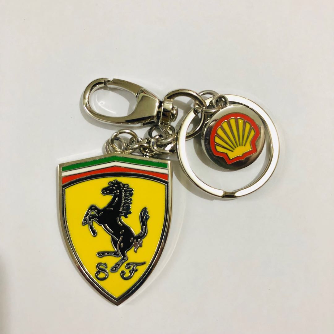 Official Ferrari Keychain, Hobbies & Toys, Memorabilia & Collectibles ...