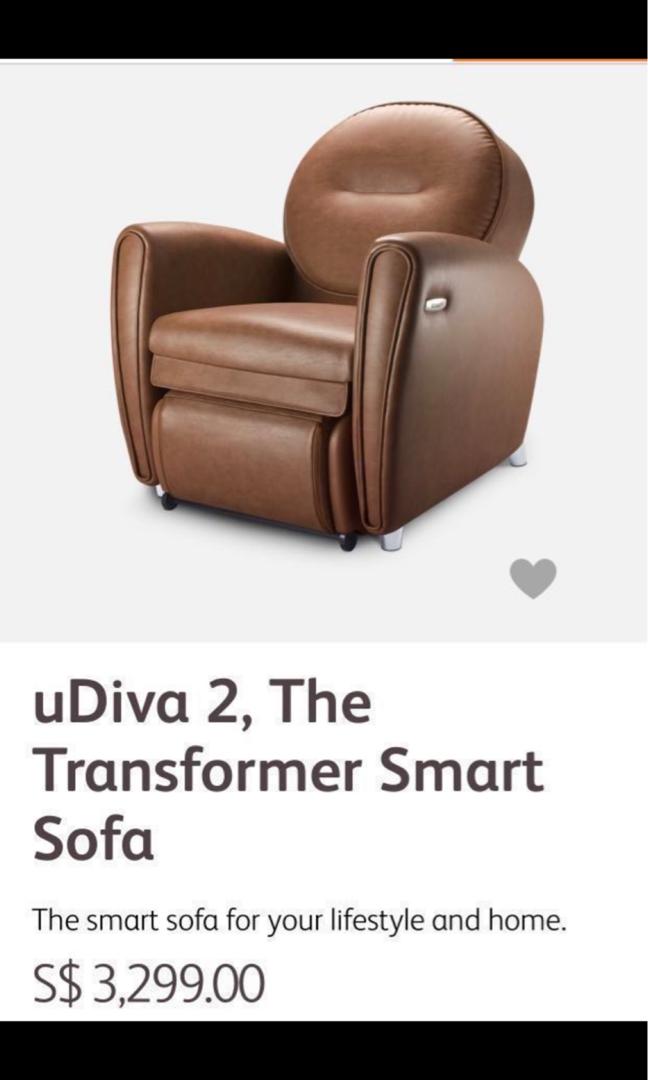 Osim UDiva 2 the transformer smart sofa, Furniture & Home Living ...