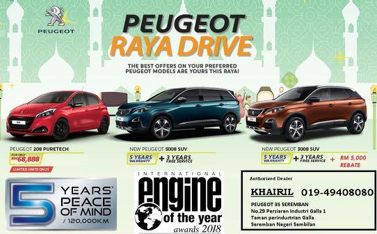Peugeot Raya Drive Promotion, Cars, Cars for Sale on Carousell