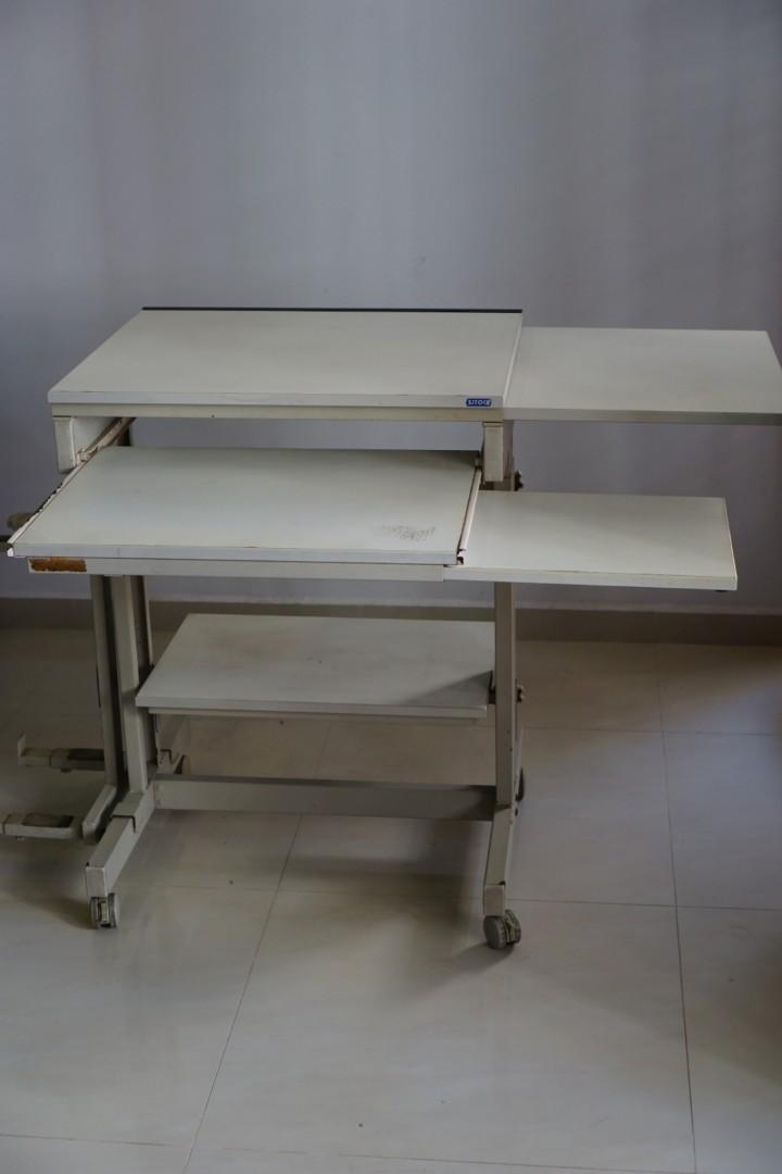 Portable computer table, Furniture & Home Living, Furniture, Tables ...