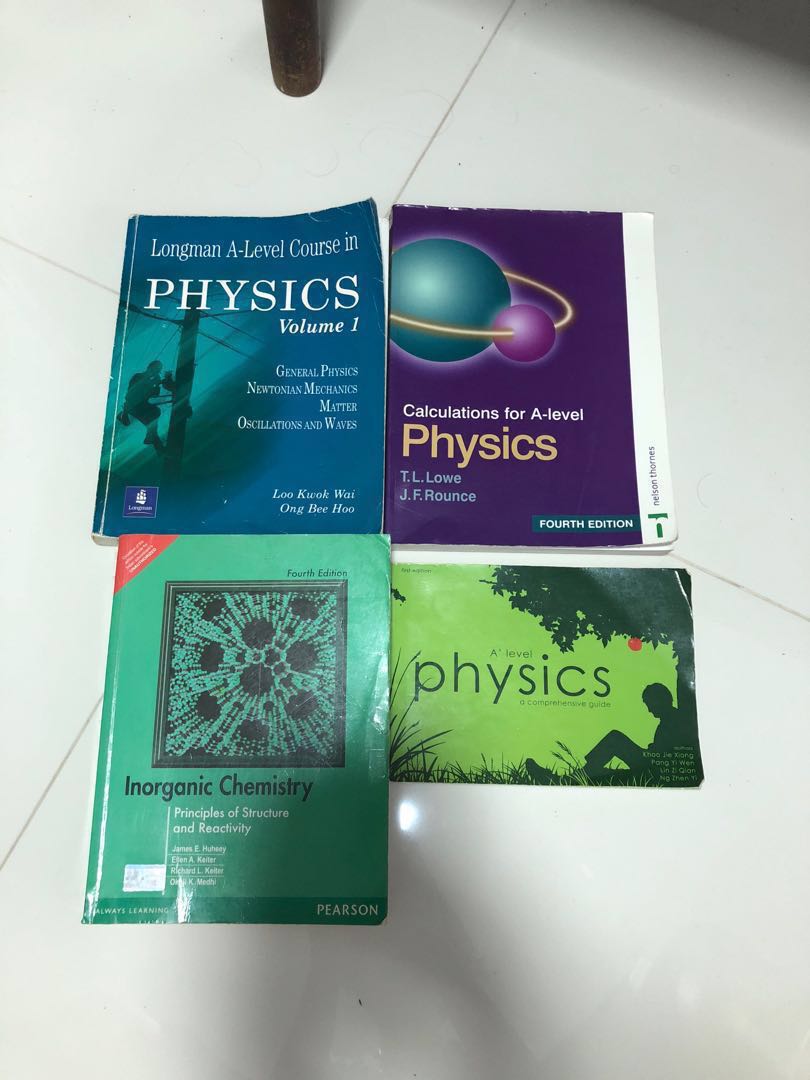 Reference guide text books A level physics Chemistry, Hobbies & Toys ...