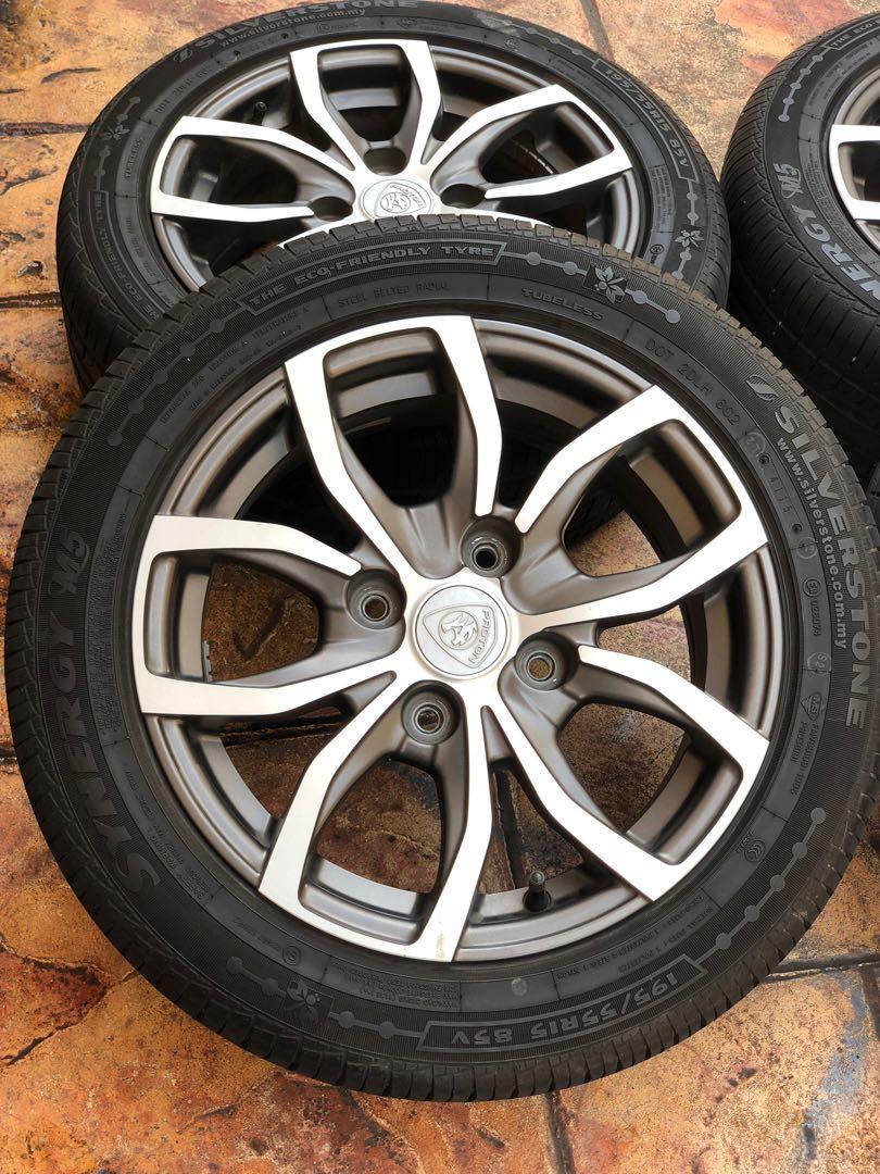Rim Proton iriz 15 inci, Auto Accessories on Carousell
