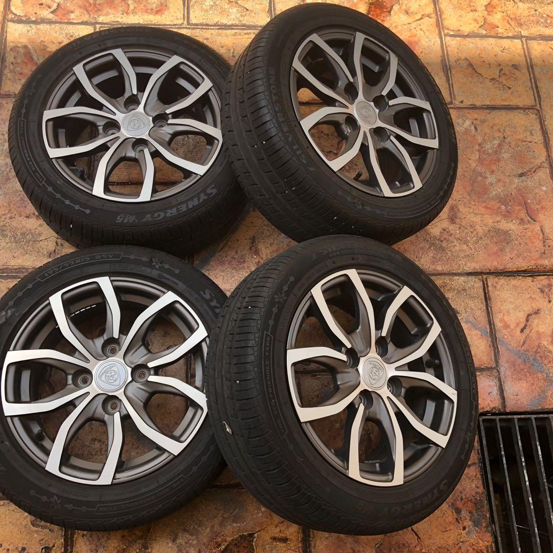 Rim Proton iriz 15 inci, Auto Accessories on Carousell