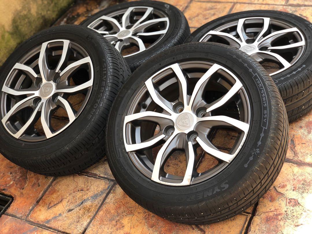 Rim Proton iriz 15 inci, Auto Accessories on Carousell